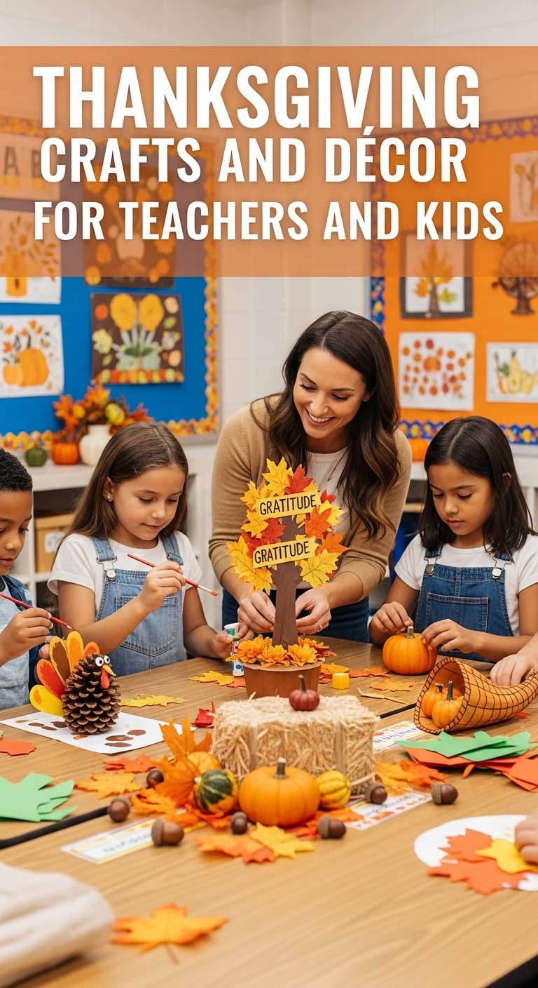 Thanksgiving Decoration Classroom: Fun and Festive Ideas for Teachers ...